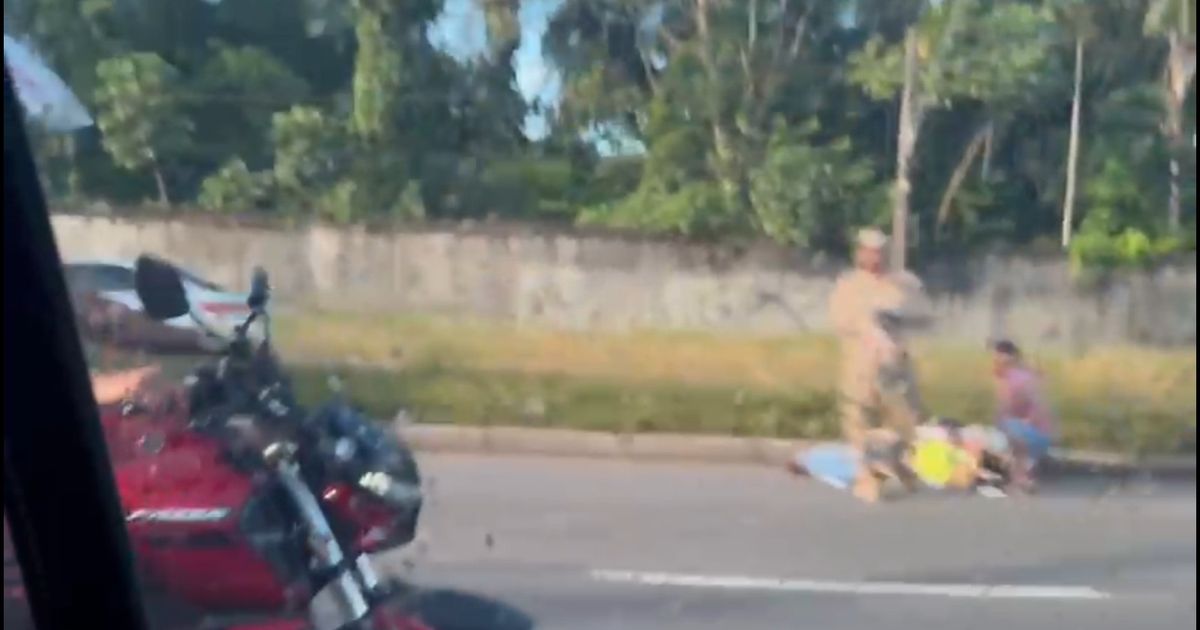 Vídeo: acidente de trânsito deixa uma pessoa ferida na Pedro Álvares ...