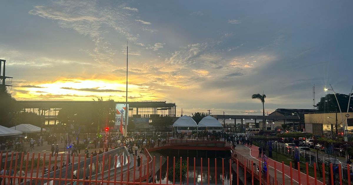 Quadra 1 do Parque Linear da Nova Doca é aberta a população de Belém ...