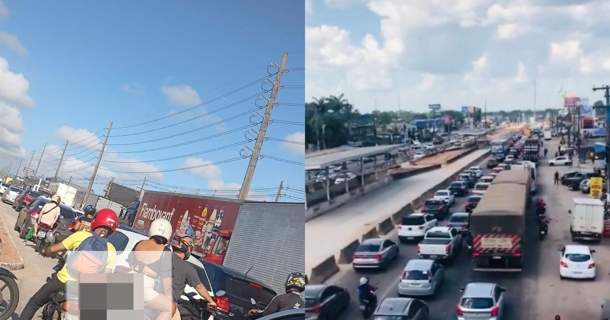 Mega engarrafamento na BR 316 causa transtornos nesta quarta-feira, na ...
