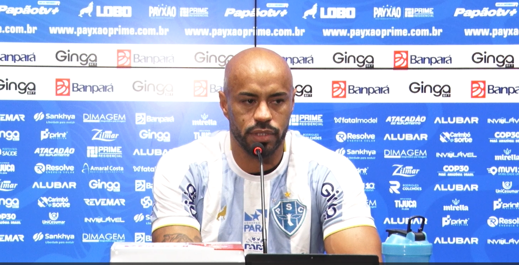 'Vai ser o início das vitórias', diz Thiago Heleno ao ser apresentado no Paysandu | Roma News