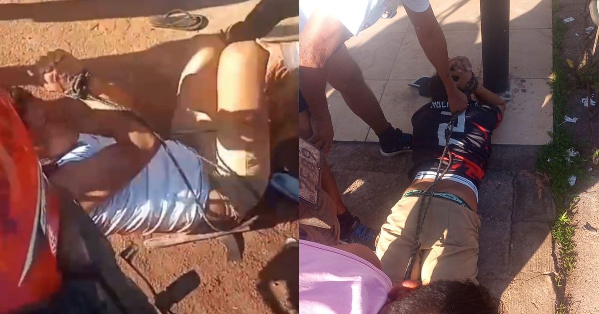 Vídeo: suspeito leva 'surra' de populares após tentativa de assalto em ...