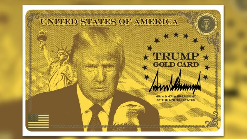 Trump cria o 'Gold Card', um visto de residência de cerca de R$ 5,3 ...