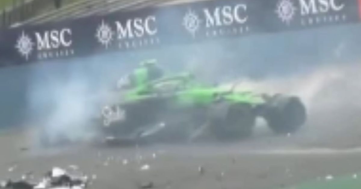 Acidente tira Gabriel Bortoletto do treino oficial da F1 | Roma News