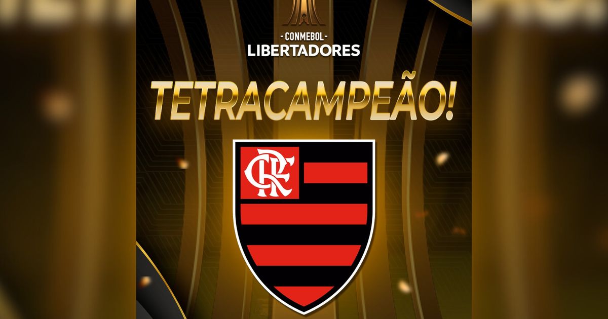 Flamengo bate o Palmeiras e é tetracampeão da Libertadores | Roma News
