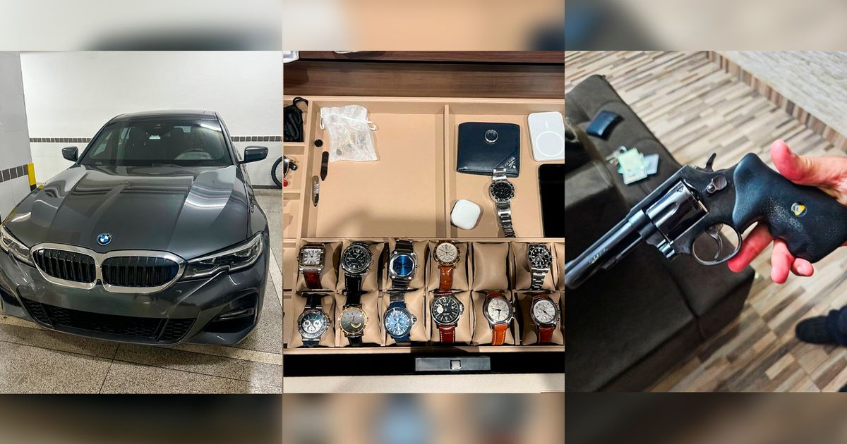 PF apreende carros de luxo, relógios e até arma na operação contra ...