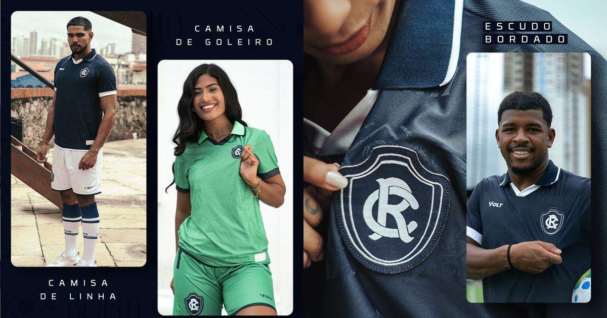 Clube do Remo lança camisa 01 de 2026 em homenagem aos 410 anos de ...